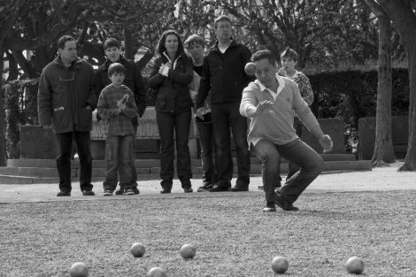 The origin of petanque